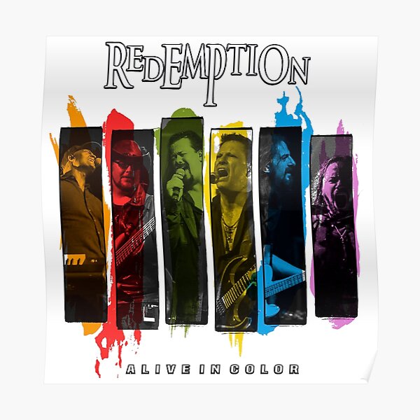 "Redemption, Alive in Colour." Poster for Sale by feria-e | Redbubble