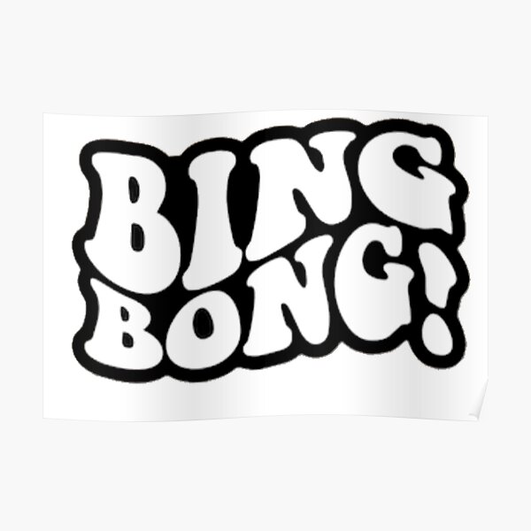 "Bing Bong" Poster for Sale by lindsalexandra | Redbubble