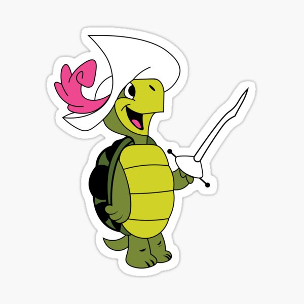 "Touche turtle " Sticker for Sale by mixtape80 | Redbubble