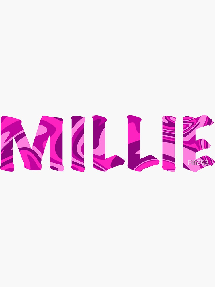 "Millie marble" Sticker by Fifi263 | Redbubble