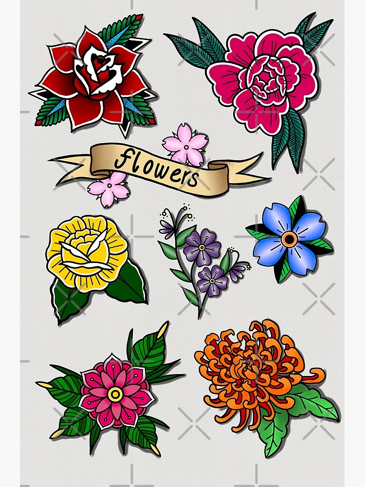 "Flower Flash Sheet Art" Poster for Sale by warriorqueenart | Redbubble