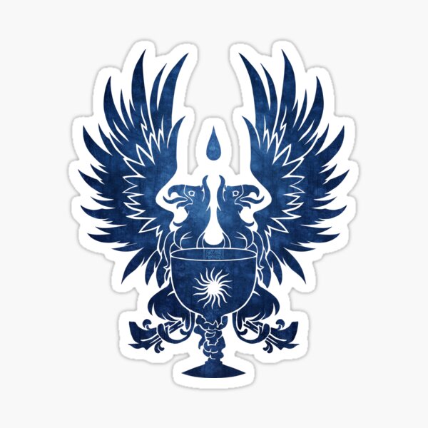 "Dragon Age: Grey Warden Blue" Sticker for Sale by ArcaneFeathers ...