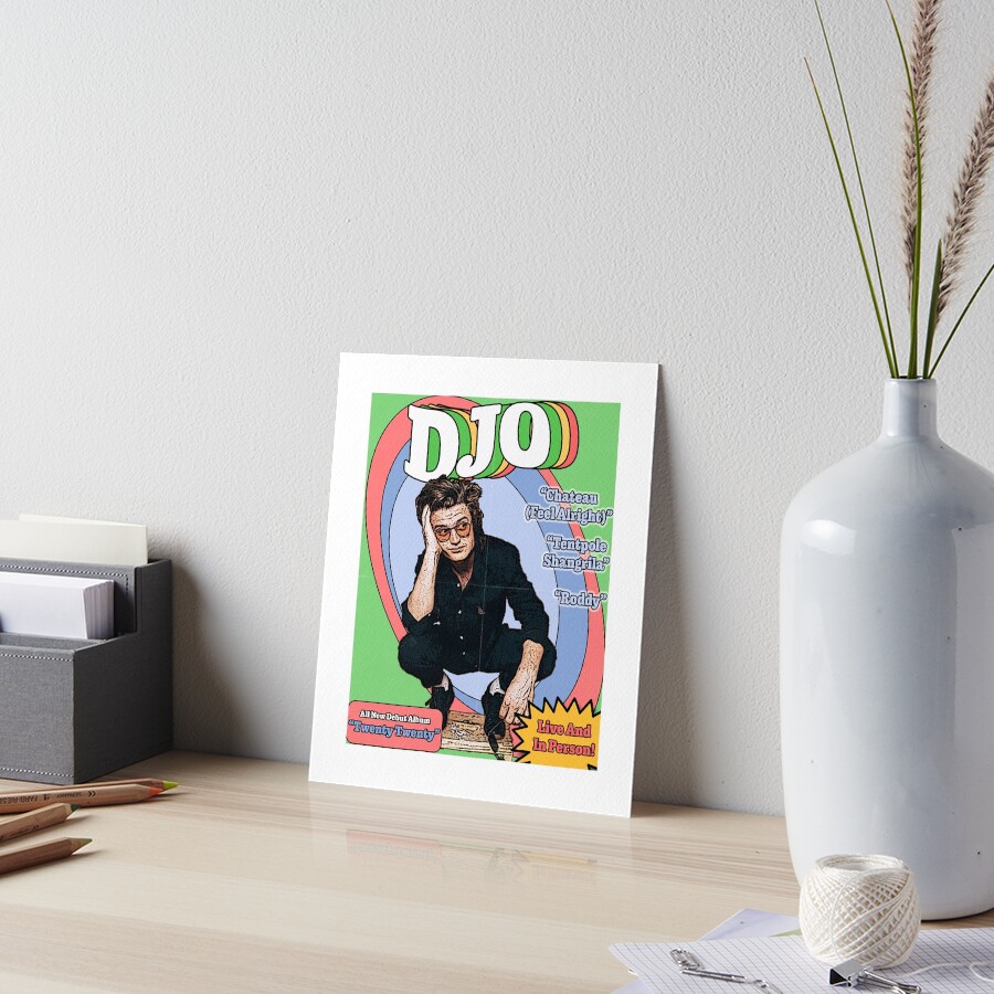 "DJO" Poster for Sale by sam042100 | Redbubble