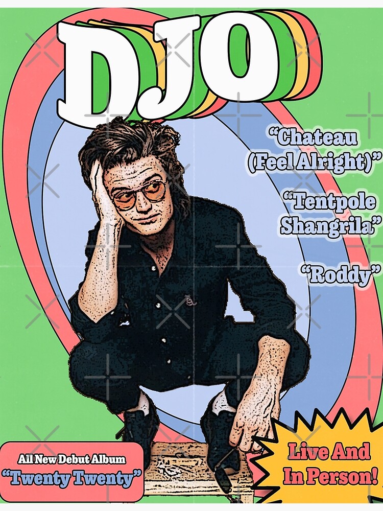 "DJO" Poster for Sale by sam042100 | Redbubble
