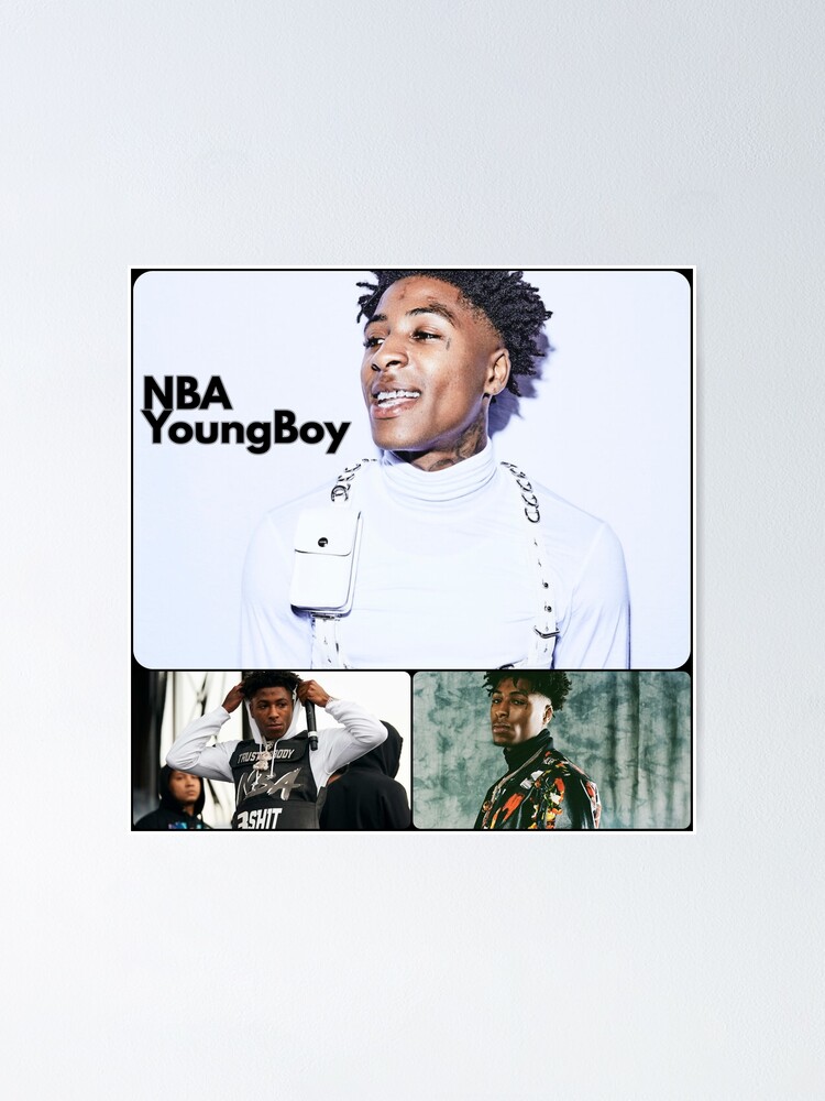 "NBA YoungBoy" Poster for Sale by xoCatty | Redbubble