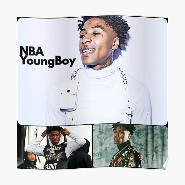 "NBA YoungBoy" Poster for Sale by xoCatty | Redbubble