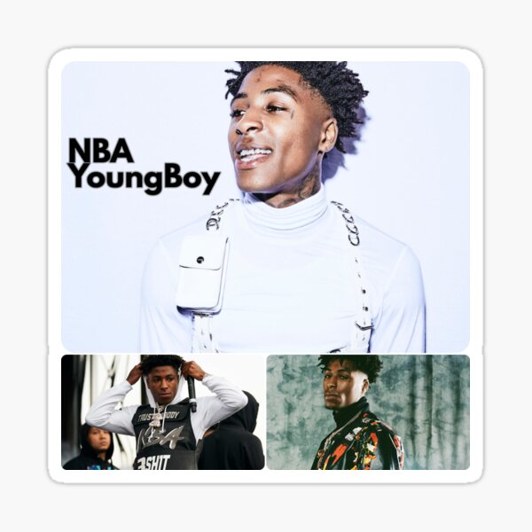 "NBA YoungBoy" Sticker by xoCatty | Redbubble