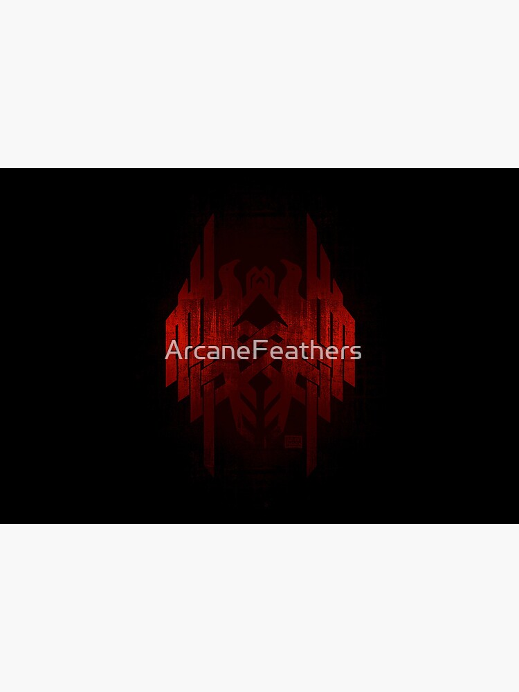 "Dragon Age: Hawke Family Crest" Mask by ArcaneFeathers | Redbubble