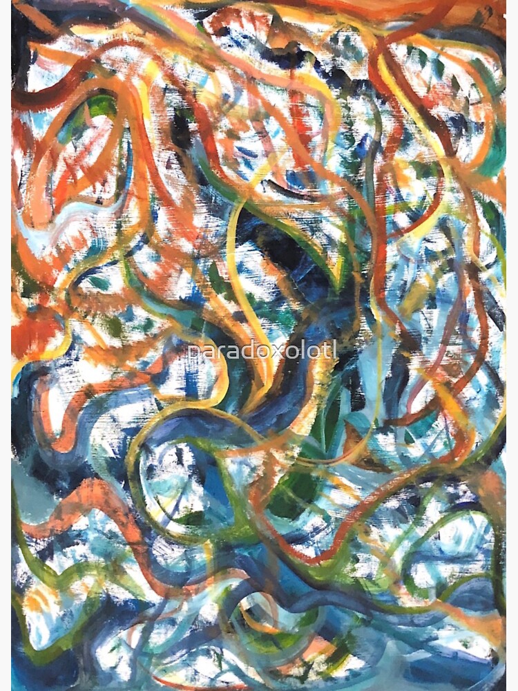 "Entanglement " Sticker by paradoxolotl | Redbubble