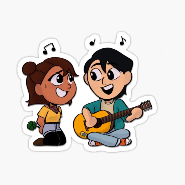 "Clover Friends" Sticker by Yeajeedraws | Redbubble