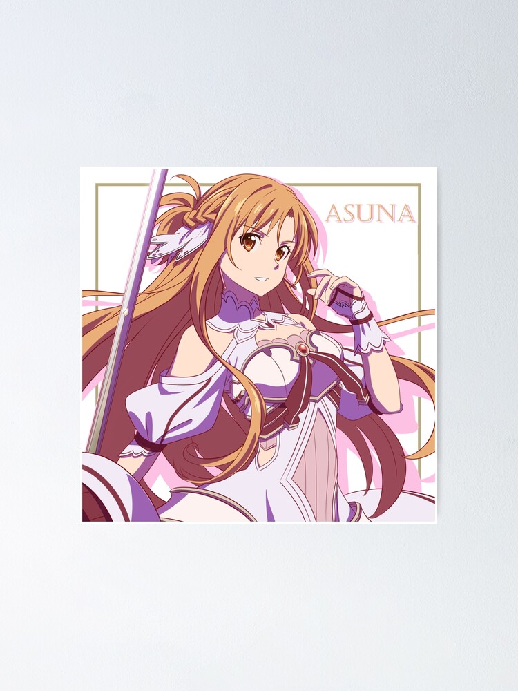 "Kawaii Asuna Yuuki SAO / Waifu Sword Art Online " Poster by hidoyatarg ...