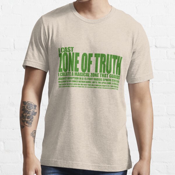 "Zone of Truth" T-shirt for Sale by CryptoChronic | Redbubble | the ...