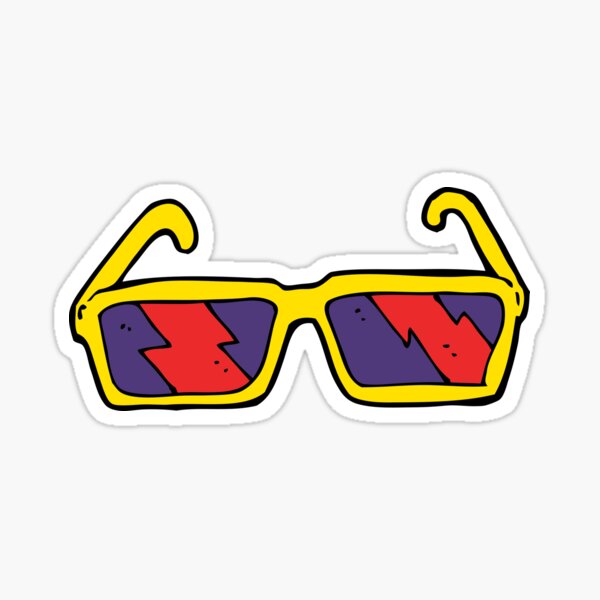 "Cool sunglasses" Sticker for Sale by thefutureisnow | Redbubble