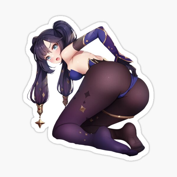 " Cute Mona Ecchi Genshin Impact Game Ecchi Girls " Sticker by hidoyatarg | Redbubble