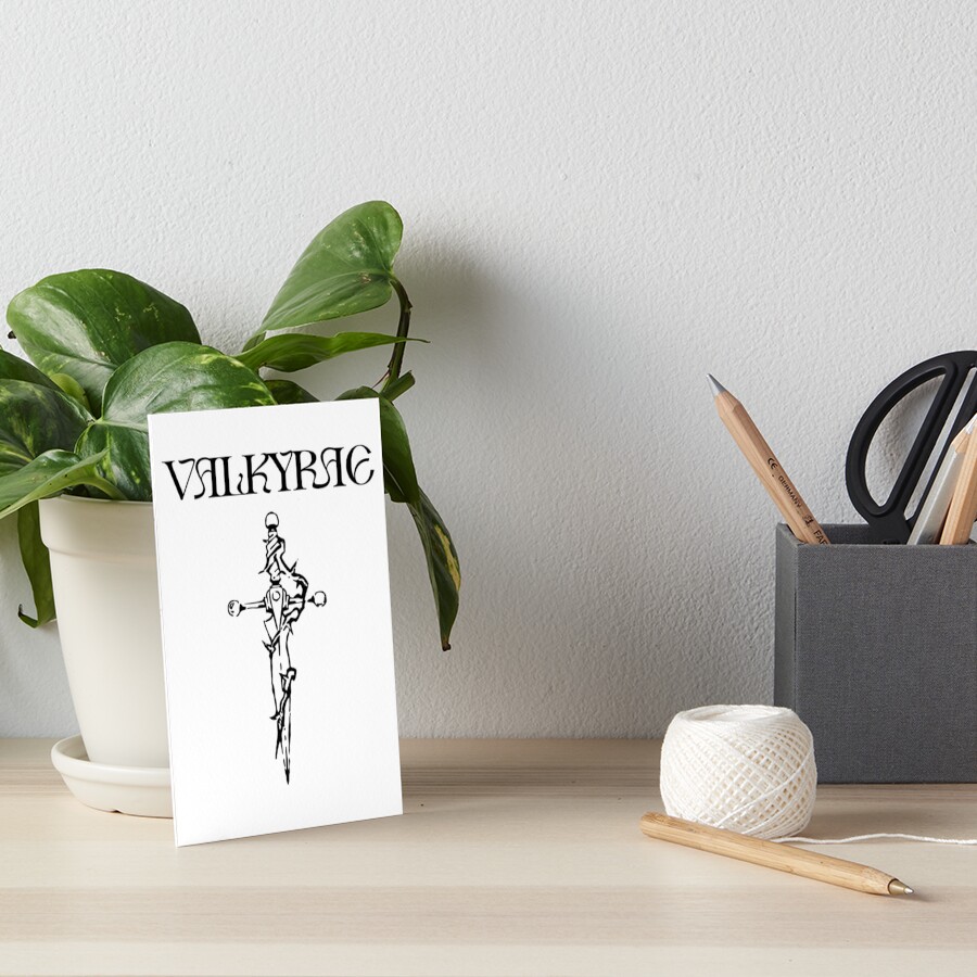 "Valkyrae Merch Valkyrae Sword" Art Board Print by SulaRiam | Redbubble