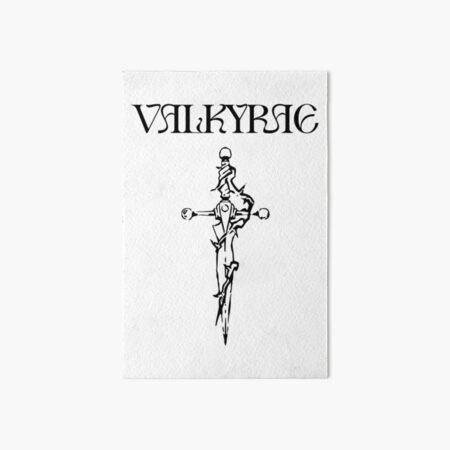 "Valkyrae Merch Valkyrae Sword" Art Board Print by SulaRiam | Redbubble