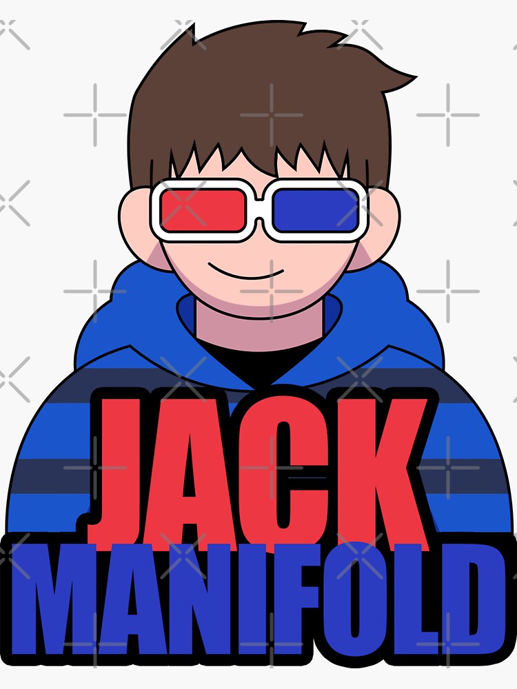 "Jack Manifold Merch Jack Manifold Sunglasses" Sticker for Sale by ...