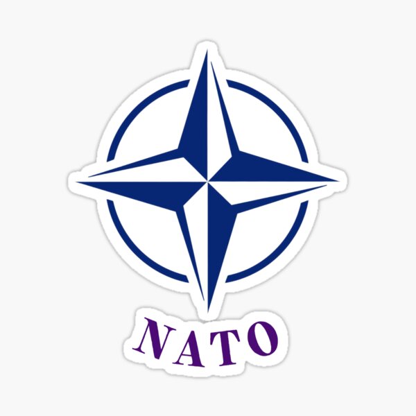 "Great dising , For who love "NATO" " Sticker by OsnBob | Redbubble