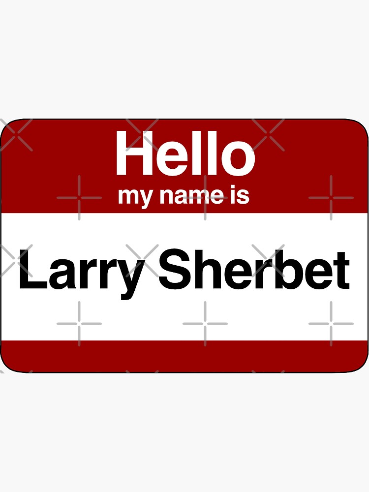 "Brooklyn Nine Nine, Larry Sherbert (Jake Peralta) " Sticker for Sale ...