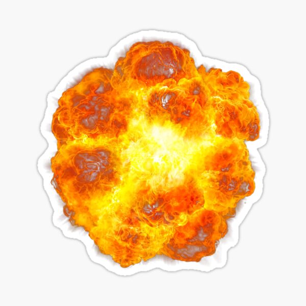 "Fireball" Sticker for Sale by stevenzachker | Redbubble
