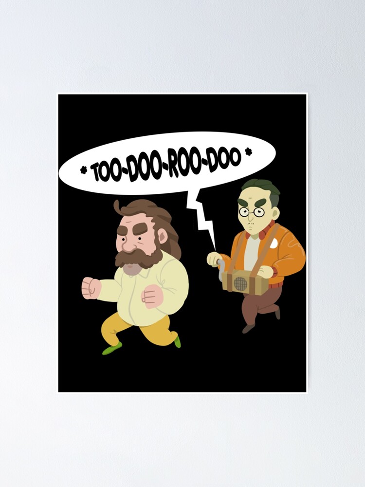 "Disco Elysium - _quot_Too-doo-roo-doo_quot_ " Poster for Sale by ...