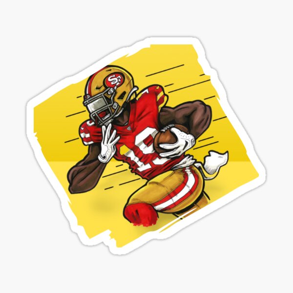 "Deebo Samuel" Sticker by luisfrans | Redbubble