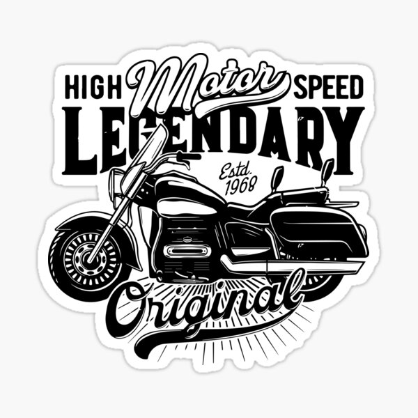 " Live fast ride free" Sticker by WanderingSavage | Redbubble