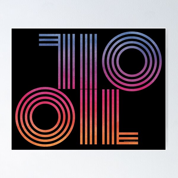 "710 Oil (purple pink orange)" Poster for Sale by YomeHayin | Redbubble