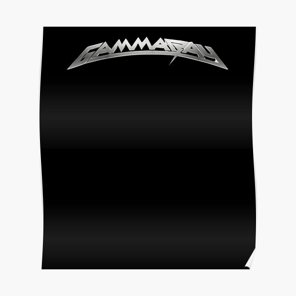 "Gamma Ray Band Logo Classic T-Shirt" Poster for Sale by andisnk ...