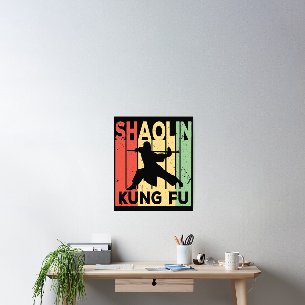"Shaolin Kung Fu" Poster for Sale by VanNgauRDF | Redbubble