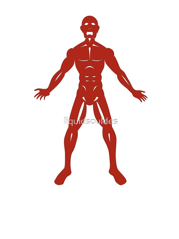 "The Flayed Man" Art Print for Sale by liquidsouldes | Redbubble
