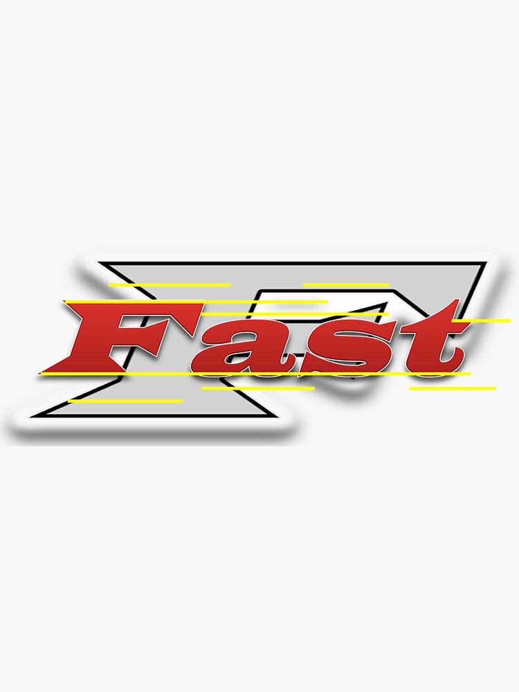 "Word - Fast" Sticker by Kedai-RAHMAT | Redbubble