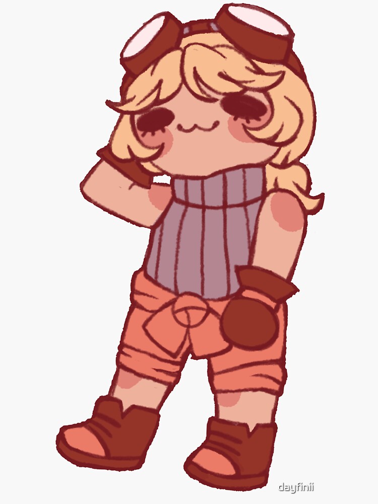 "Identity V | Tracy Reznik bean" Sticker by dayfinii | Redbubble