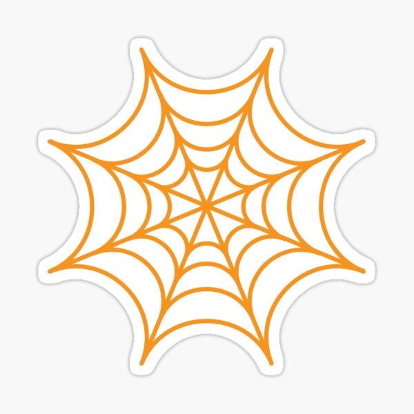 "spider web" Sticker by TyraArt818 | Redbubble