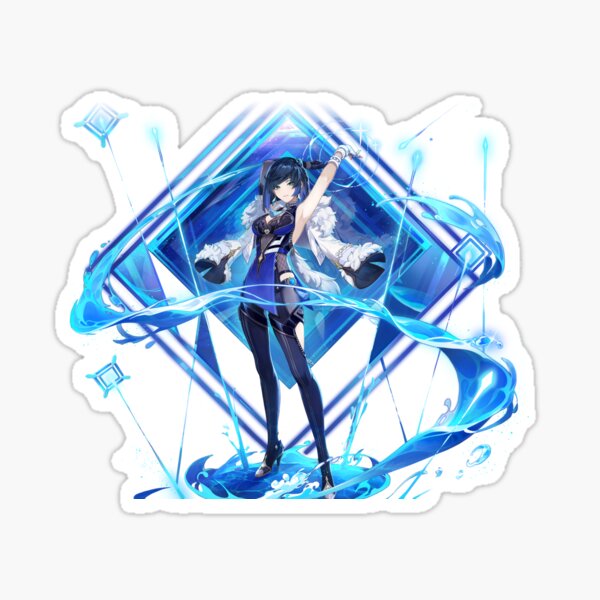 "Yelan" Sticker by Genshins | Redbubble
