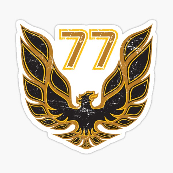 "Bandit 77" Sticker for Sale by TeeArcade84 | Redbubble