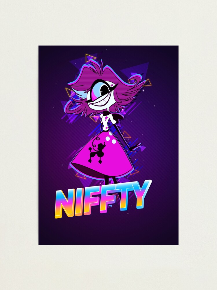 "Niffty | Hazbin Hotel" Photographic Print by RealAnimeHD | Redbubble