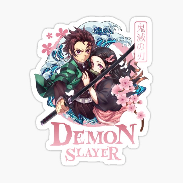 "Demon Slayer" Sticker by Tutrekeme | Redbubble