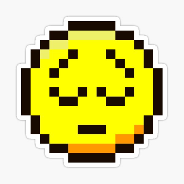 "sad emoji" Sticker by AVFreeArt15 | Redbubble
