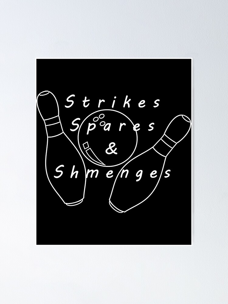 Poster « Grèves Spares et Shmenges », par SolittoSadeco | Redbubble