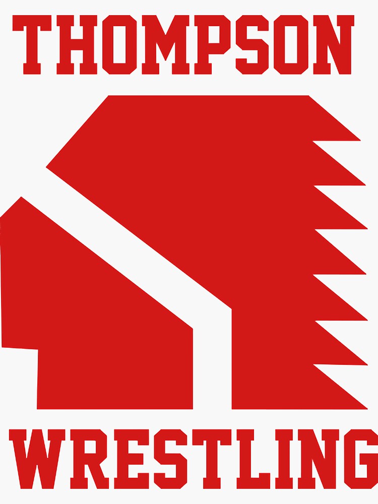 "Thompson High School Wrestling (Vision Quest)" Sticker for Sale by ...