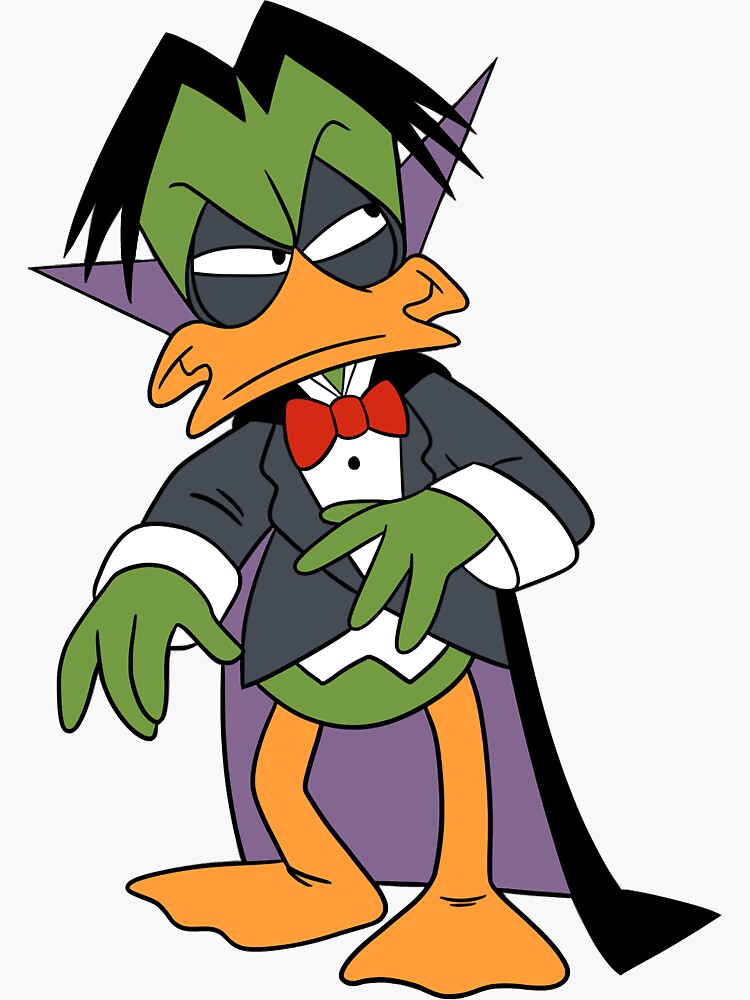 "Count Duckula" Sticker for Sale by CylerSomoy | Redbubble