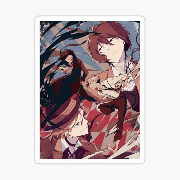 "Soukoku" Sticker by timothyjacs | Redbubble