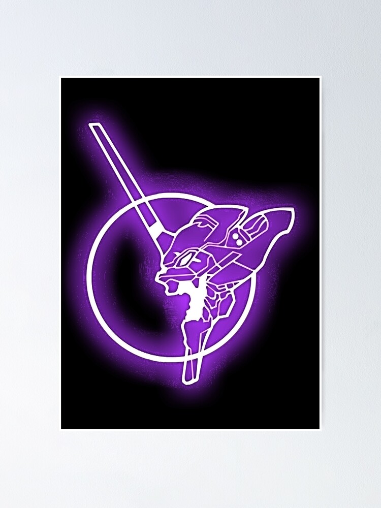 "neon evangelion 01 symbol " Poster for Sale by MauriceHar9214 | Redbubble