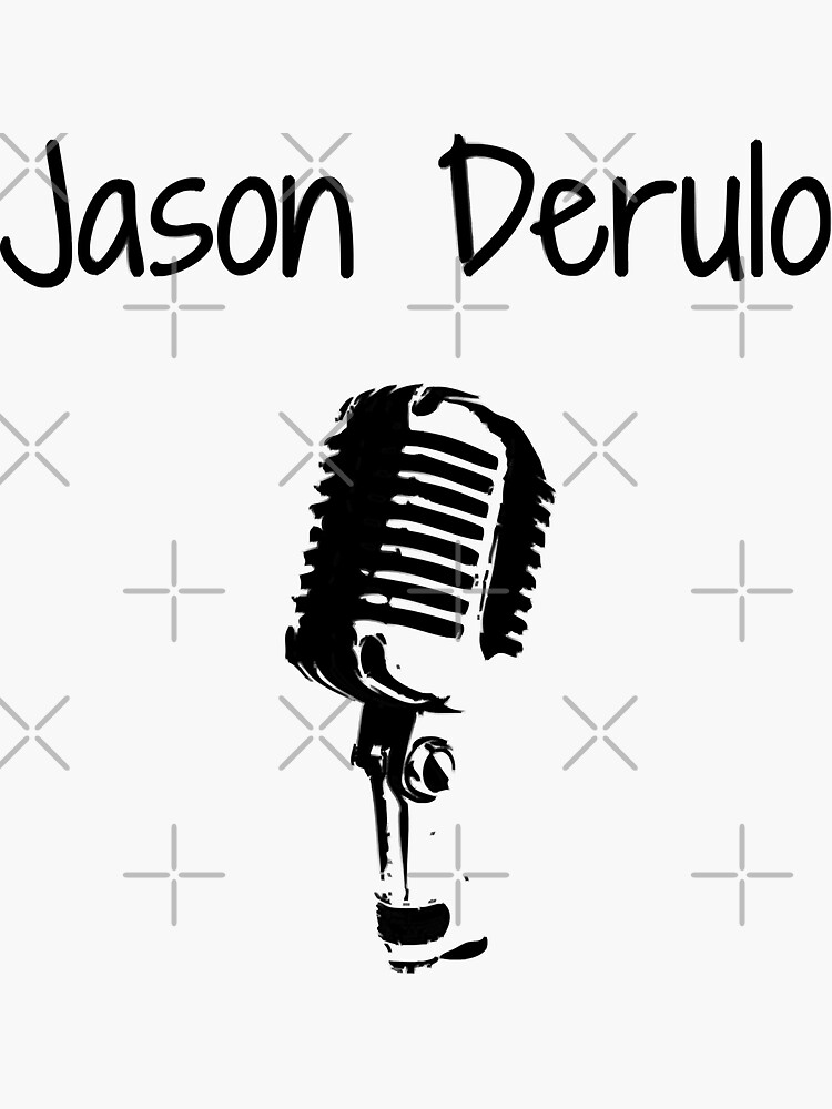 "Gifts Jason Derulo Graphic Poster Vintage" Sticker for Sale by SungJose2 | Redbubble