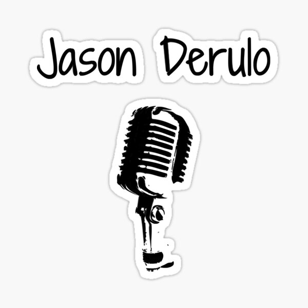 "Gifts Jason Derulo Graphic Poster Vintage" Sticker for Sale by ...