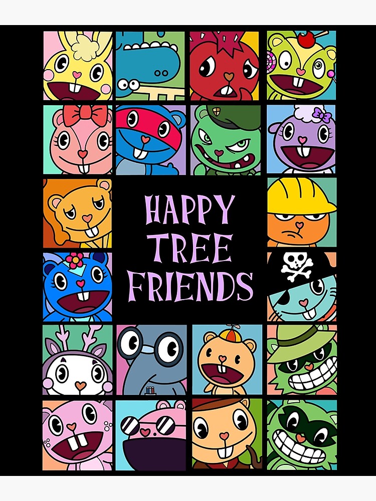 "Happy Tree Friends " Poster for Sale by ObaidLebanw | Redbubble
