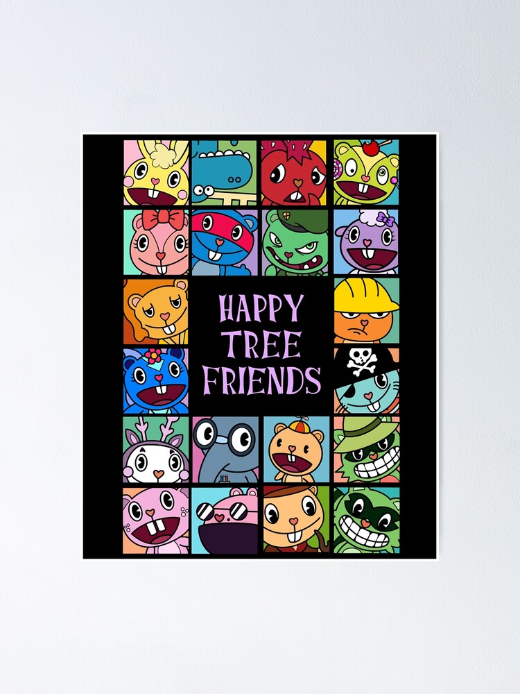 "Happy Tree Friends " Poster for Sale by ObaidLebanw | Redbubble