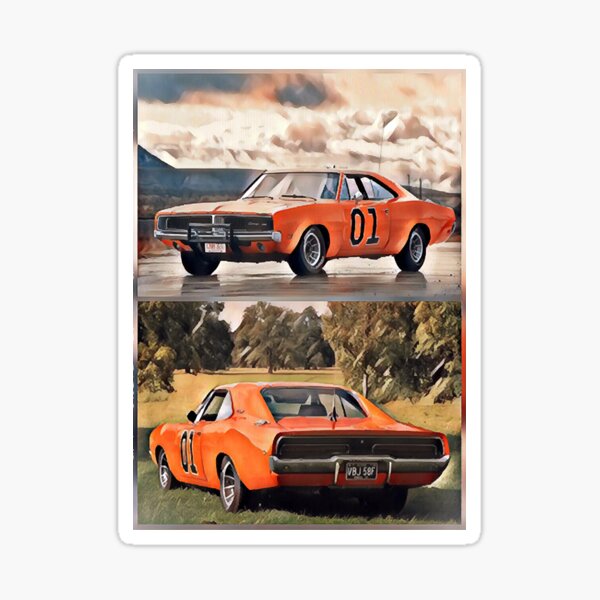 "General Lee " Sticker for Sale by AngelaWilk7204 | Redbubble