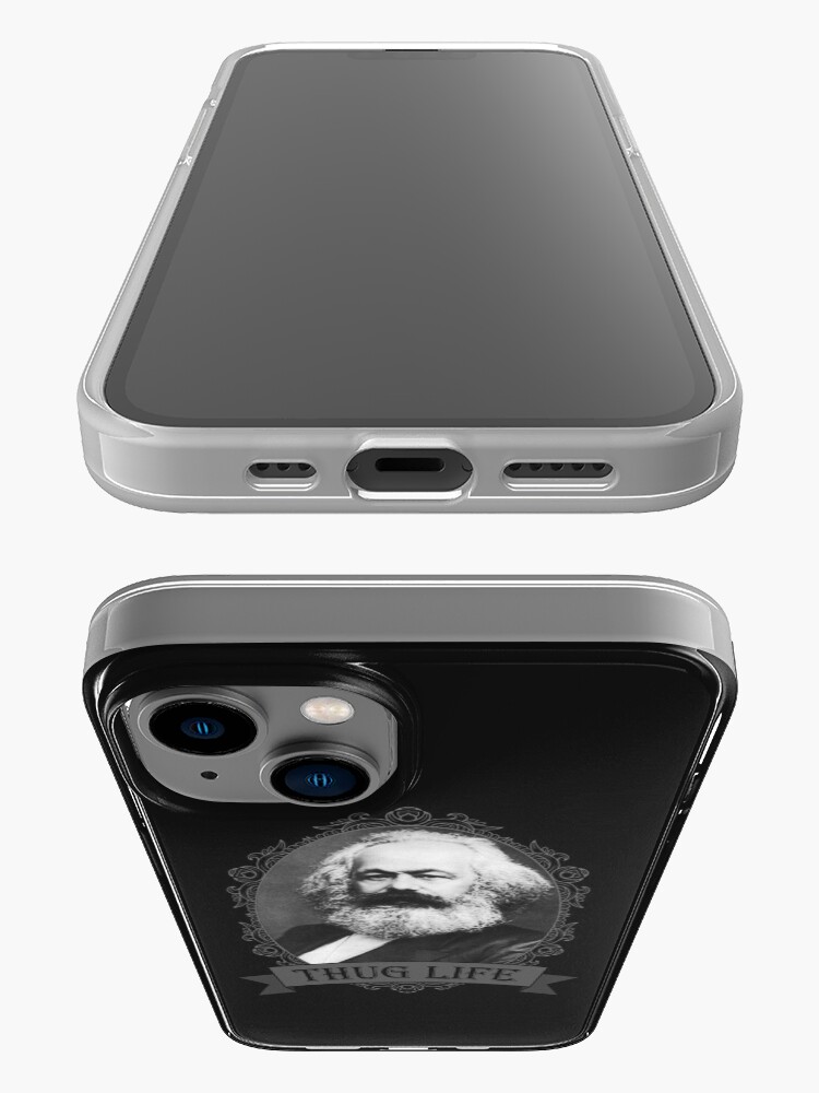 Funda de iPhone «Karl Marx Thug retrato de la vida» de JacknightW ...